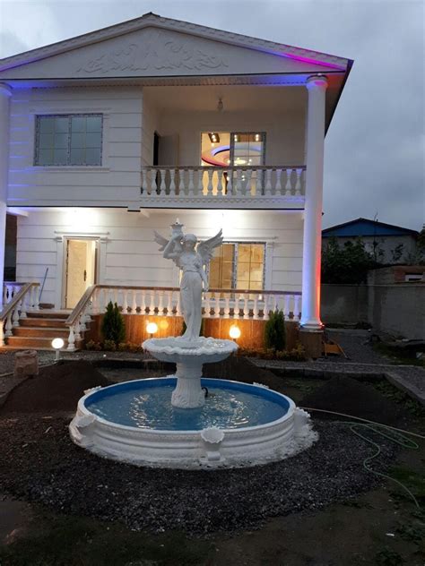 آبنما بتنی بالدار ملکه زیبایی آزادی در رشت