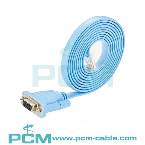 Rj45 롤오버 콘솔 케이블 공급 업체 제조업체에 대한 맞춤형 Db9 직렬 도매 견적 Premier