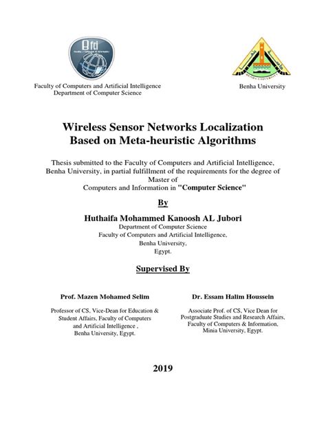 Thesis Pdf Metaheuristic Applied Mathematics