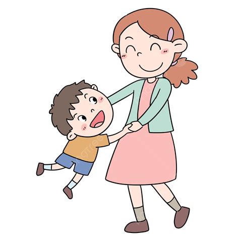 어머니의 날에 손을 잡고 엄마와 아이 일러스트 어머니의 날 제전 손을 잡다 Png 일러스트 및 Psd 이미지 무료 다운로드 Pngtree