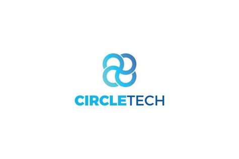 Tech Circle Logo Vector Art Icons And Graphics For Free Download