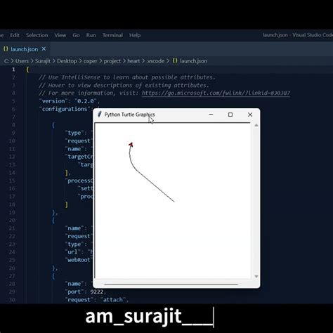 ️heart Design Using Python Turtle 🐢 Graphics Shorts Python Pythoncoding Programming