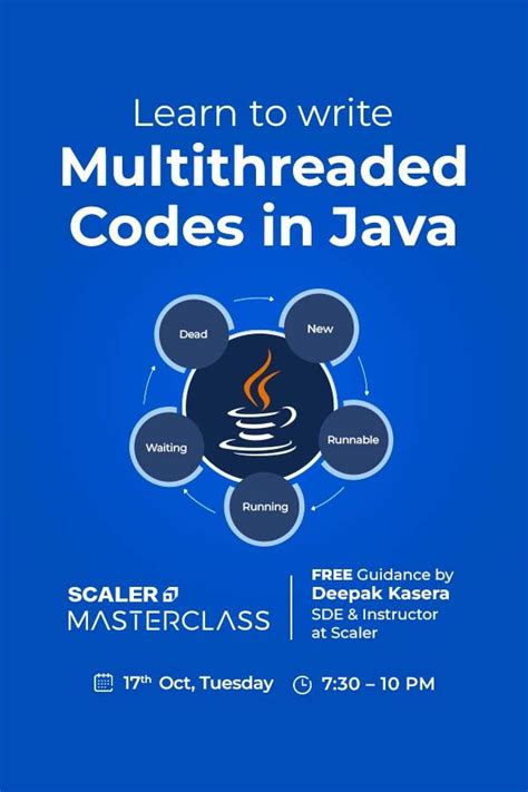 Master Java Concurrency And Multithreading Scaler