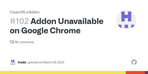 Addon Unavailable On Google Chrome Issue ClearURLs Addon GitHub