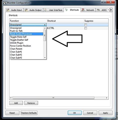 how to customize your keybindings in mumble knowledgebase tserverhq