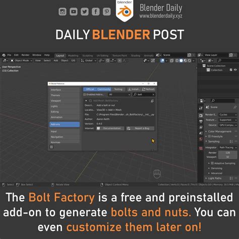 The Bolt Factory Is A Very Cool Preinstalled Add On To Create