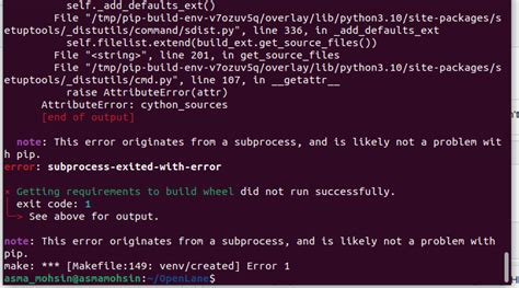 Make Error With Something Related To Pip · Issue 1915 · The Openroad