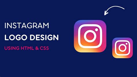 Design Instagram Logo With Only Html And Css Youtube