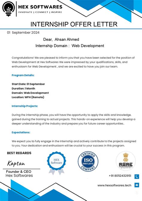 ahsan ahmed on linkedin webdevelopment internship professionalgrowth softwaredevelopment…