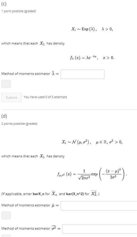 Method Of Moments Estimator For Exponential Distribution Identitytery