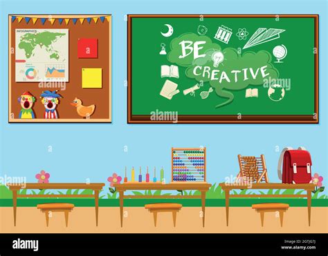 classroom objects in classroom