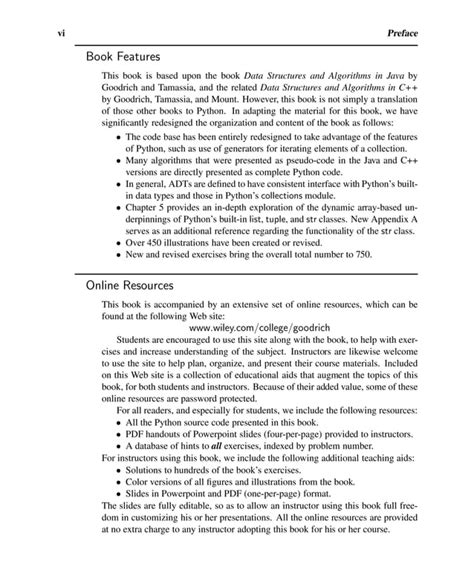 Data Structures And Algorithms In Pythonpdf