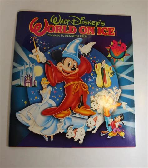 Walt Disney World On Ice 199597 Mickey Mouse Program Book W 3 D Glasses Ticket £1485
