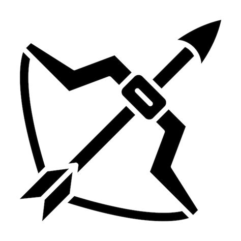 Premium Vector Vector Design Bow Arrow Icon Style