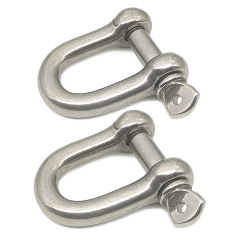 D Ring Shackle Lock M12047″ 304 Stainless Steel D Ring For Heavy