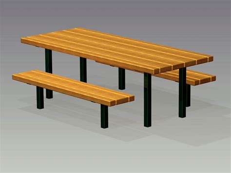 Picnic Table Drawing At GetDrawings Free Download