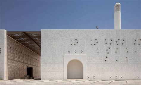 Dabbagh Architects Creates Calligraphy Covered Mosque In Dubai