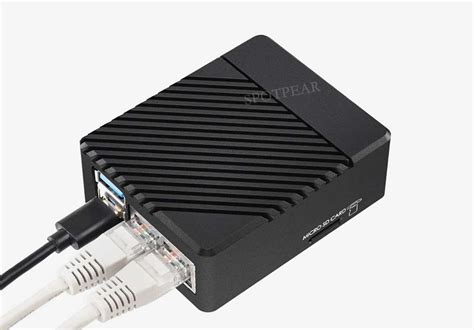 Raspberry Pi Cm5 Compute Module 5 Dual Gigabit Ethernet Rj45 Expansion