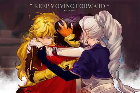 Ruby Rose Weiss Schnee Yang Xiao Long And Blake Belladonna Rwby And More Drawn By Hiru