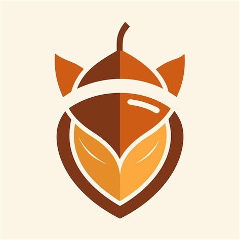 Premium Vector Acorn Logo Design Concept