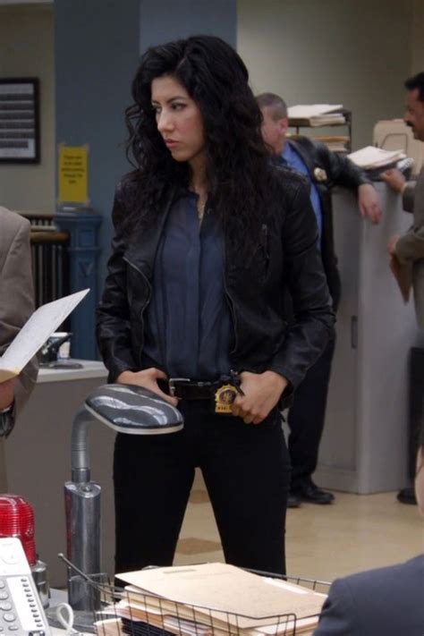Rosa Diaz Celebrities Female Stephanie Beatriz Rosa Diaz
