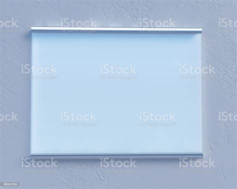 콘크리트 벽 3d 그림 스타일 기호 서식 파일 투명 한 벽 흰색을 모의에 투명 한 간판 0명에 대한 스톡 사진 및 기타 이미지 Istock