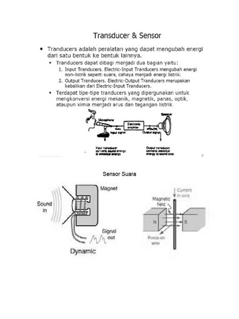 Sensor Tranduser Pdf