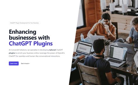 Introducing Conversai Solutions Custom Chatgpt Plugin Development For