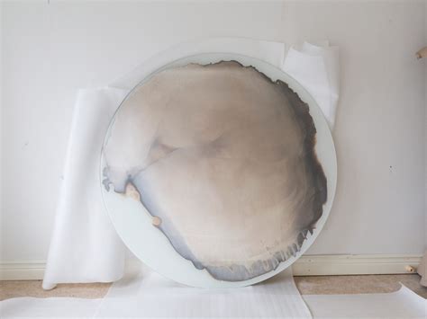 jenny nordberg uses uncontrollable process to create unique mirrors