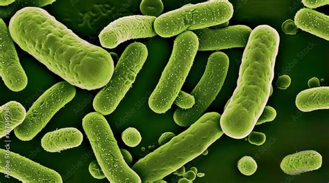 Ilustration Of Lactic Acid Bacteria Of The Genus Lactobacillus That