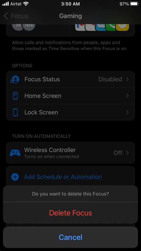 Fix Focus Mode Not Working On Ios Ios Ipados Or Higher
