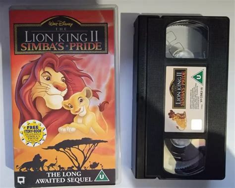The Lion King 2 Ii Simbas Pride Vhs Pal Retro Disney Tape Eur 751 Picclick It