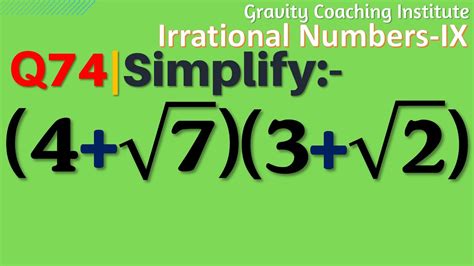 Q Simplify Root Root Simplify YouTube