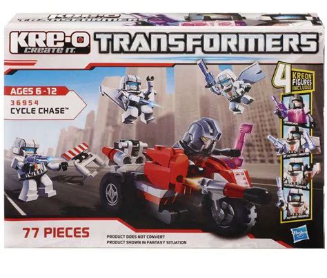 Transformers Kre O Kre O Cycle Chase Set 36954 Hasbro Toywiz