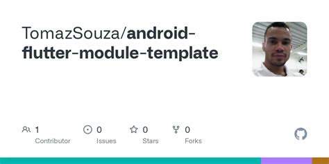 GitHub TomazSouza Android Flutter Module Template