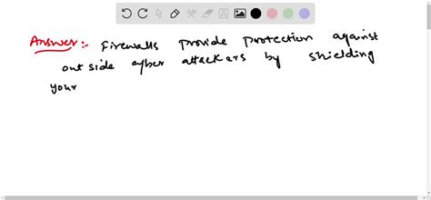 Solved What Is Firewalls Why Use Firewalls How Is Firewall Used To Improve Security
