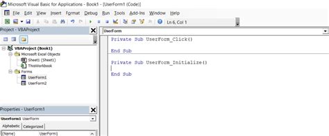 Userform Events In Vba Thedatalabs