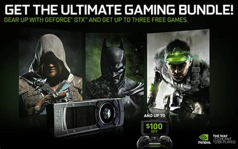 Nvidia Announces The Geforce Gtx Holiday Bundle Pc News Hexus Net