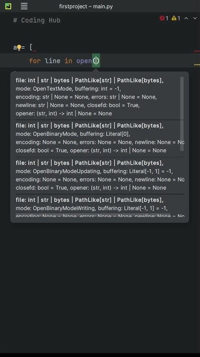 Python Short Master File Reading In One Line Python Pythontutorial Youtube