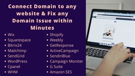 Connect Domain To Any Website And Fix Any Domain Issue With Minutes By Muhammaishaq00 Fiverr