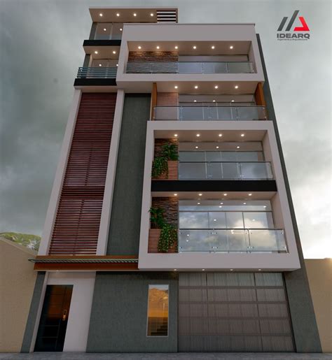 Edificio Multifamiliar Edificio Multifamiliar Fachada De Casas