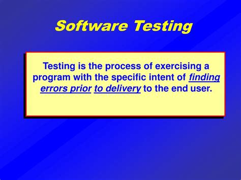 PPT Software Testing Techniques PowerPoint Presentation Free