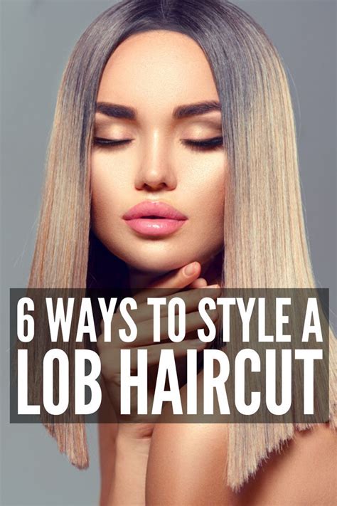 How To Style A Lob 6 Step By Step Hair Tutorials We Love Lob Styling