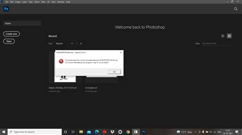 Dll Files Missing Adobe Product Community 12207355