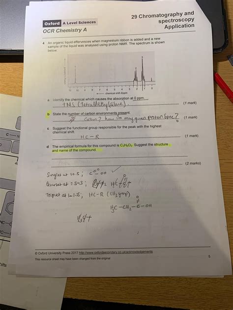 Proton Nmr Help 3d R Alevel