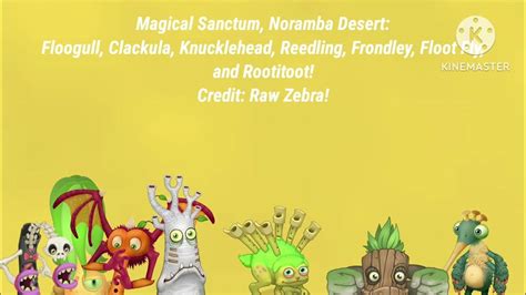 Msm Septet Reedling Rootitoot Floogull Floot Fly Clackula