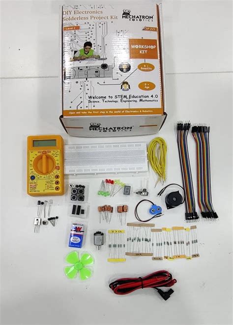 Electronic Solderless Basic Project Kit