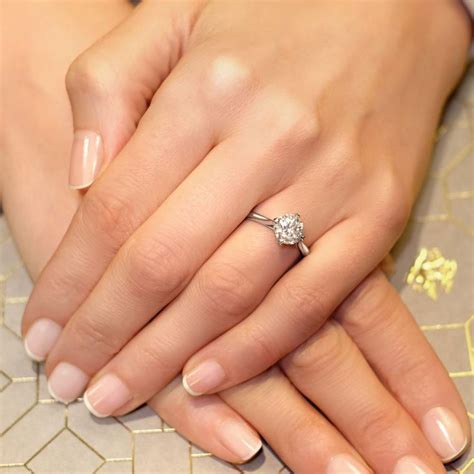 Engagement Rings On Your Finger At Sara Gardner Blog