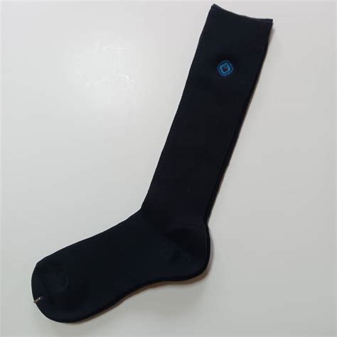 Yahoo オークション 大阪信愛女学院高校指定 リブハイソックス ネイ