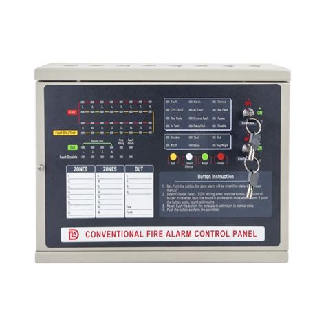 Non Addressable Analog Contro Panel 16 Zones Protech